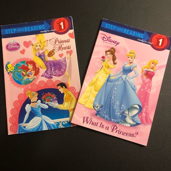 Disney | Other | Disney Princess Step Into Reading Step Book Bundle | Poshmark